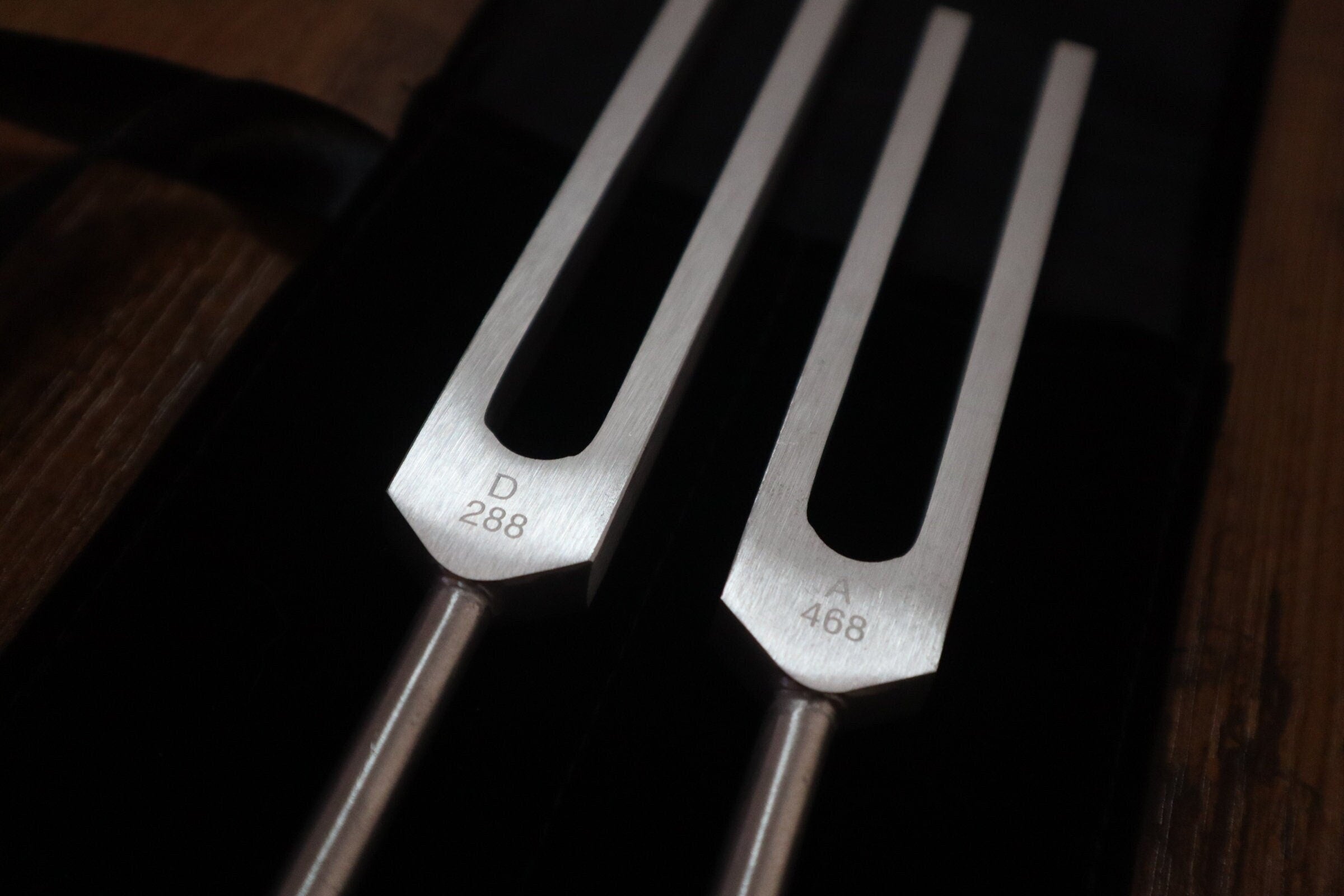 Golden Ratio (Phi) Tuning Fork Set - Professionally Tuned .25 Hz - D ...